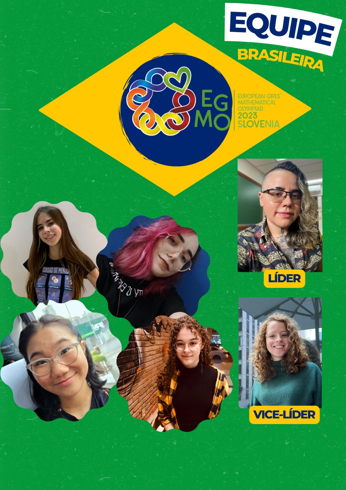 EGMO 2023: anunciada a equipe brasileira - Torneio Meninas na Matemática